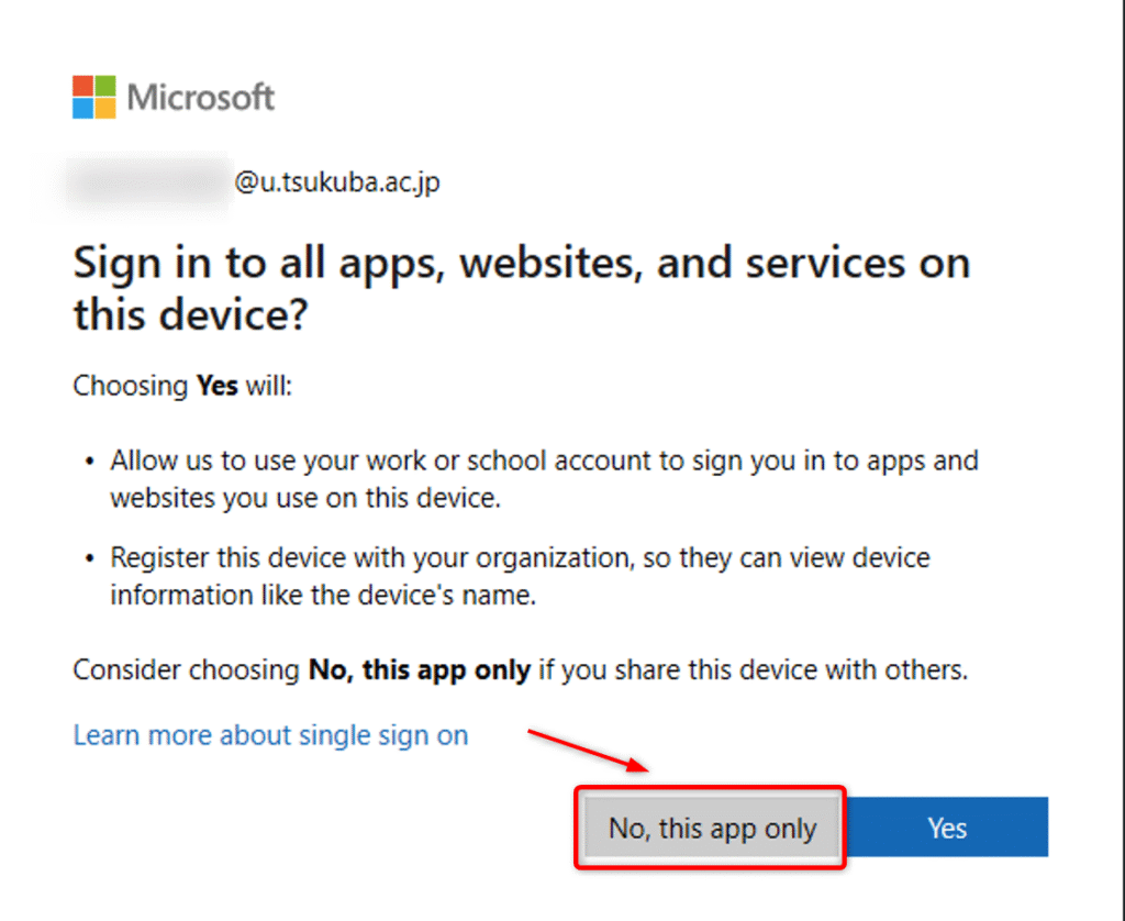 In Microsoft 365 apps (Word, Teams, etc.), a sign-in error occurs ...